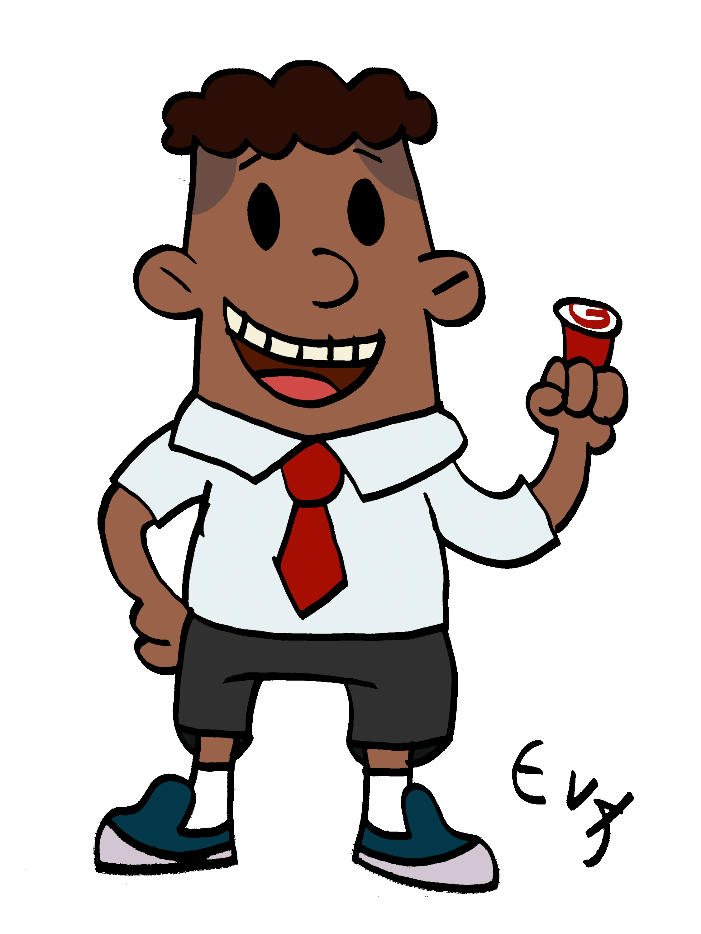 My drawing of George | Fandom