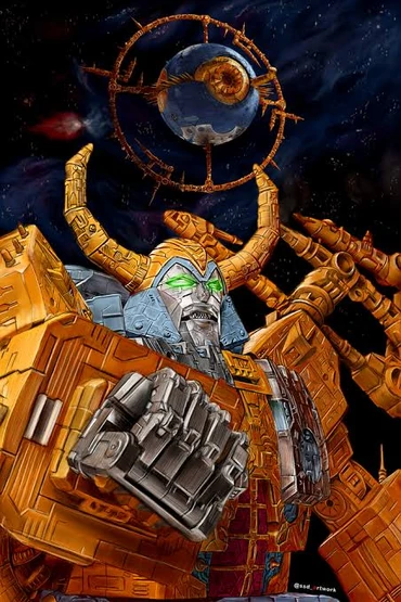 Darkseid vs Unicron. Canon version for both and at fullpower. Both Can ...