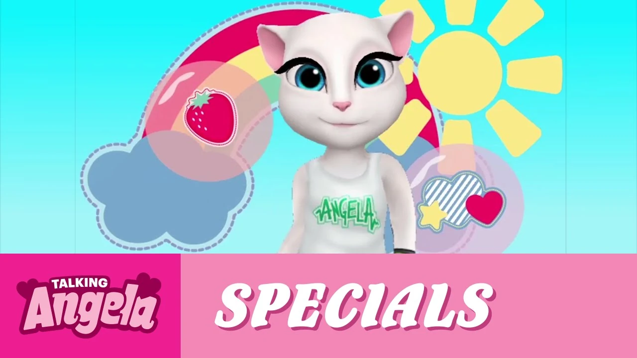 for some odd reason the outfit7 logo at the start of talking angela you ...