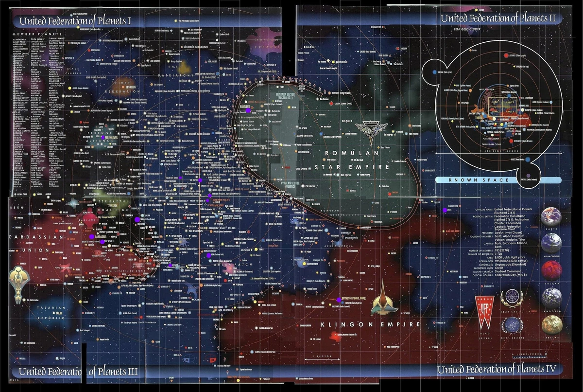 Star Trek Universe Map | ST_deep_space_9 Wiki | Fandom
