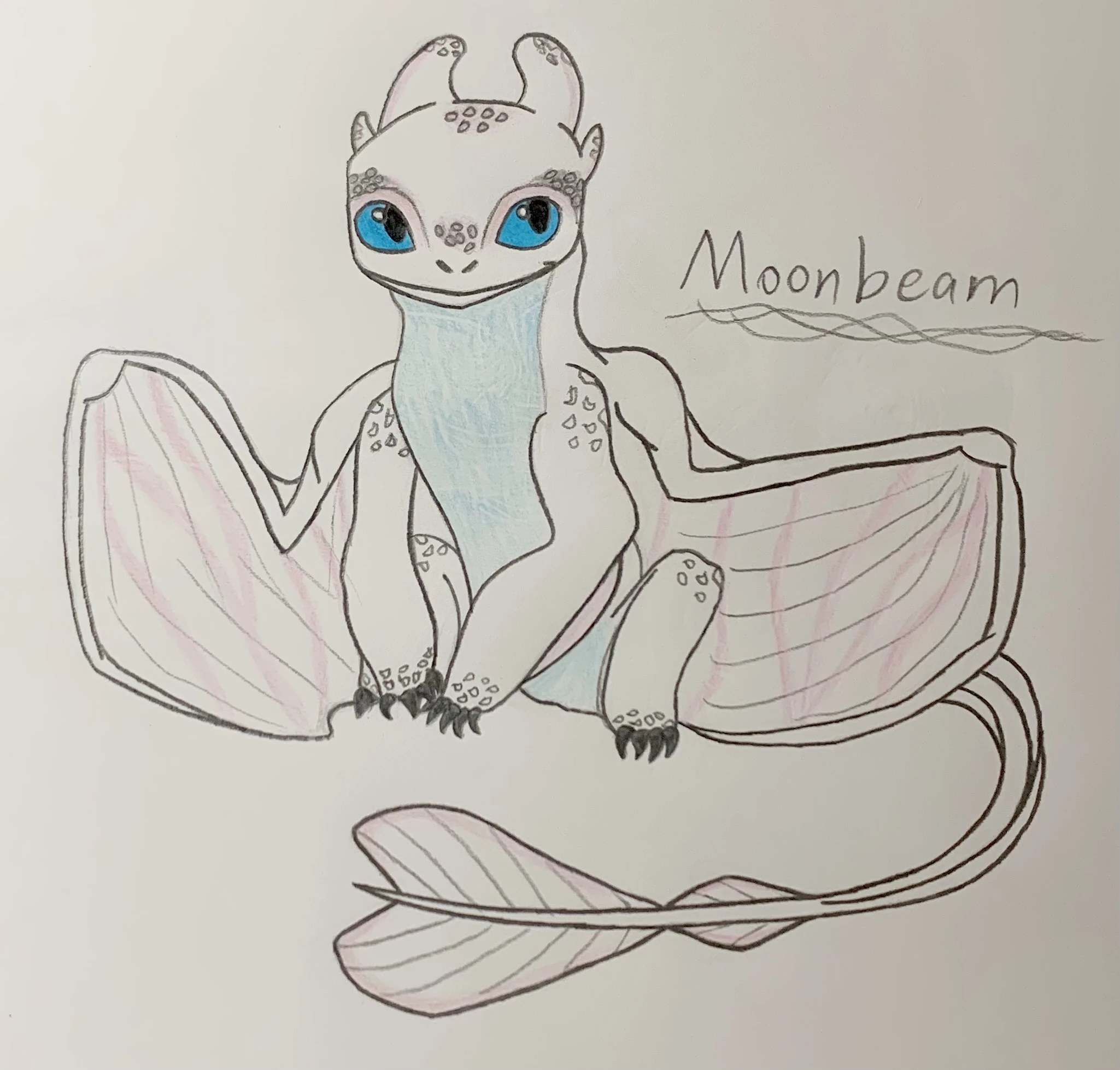 My Light Fury Drawing | Fandom