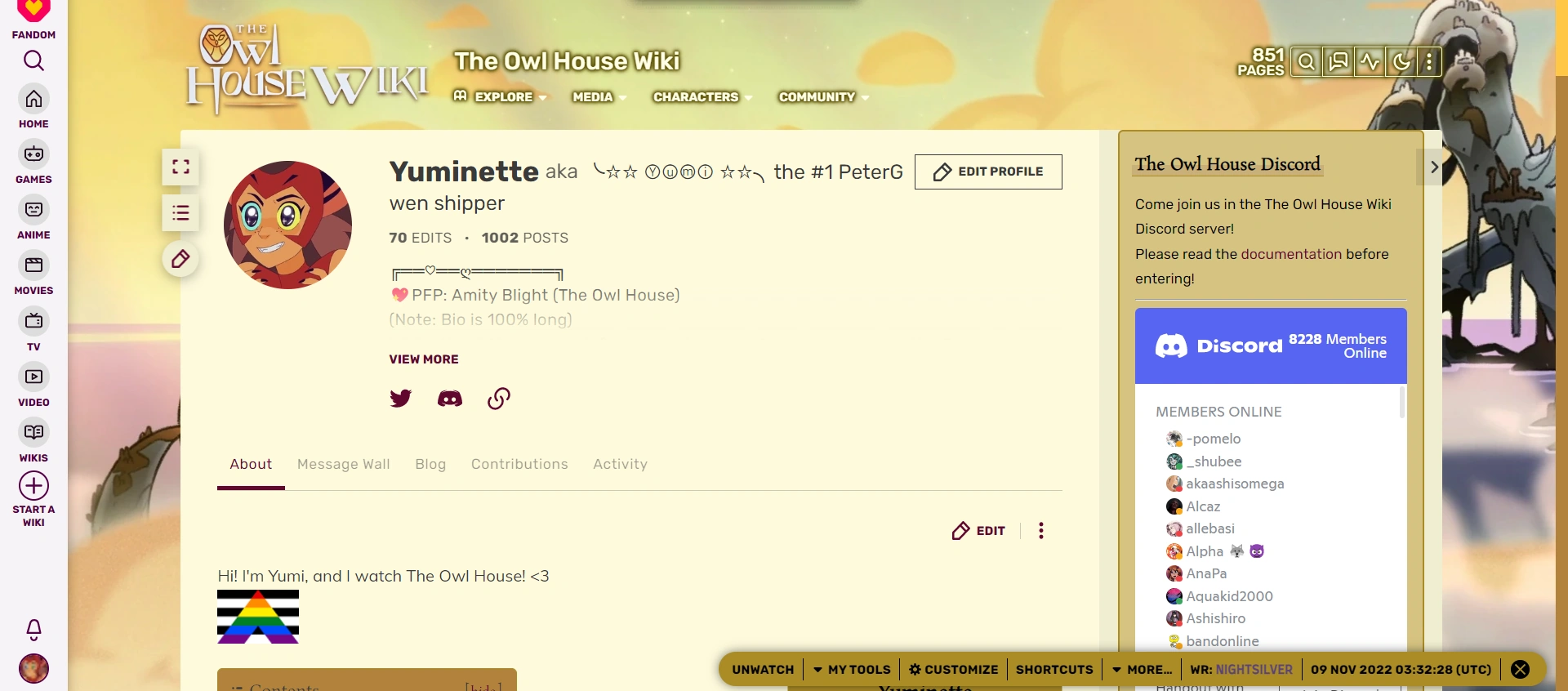 1,000 posts | Fandom