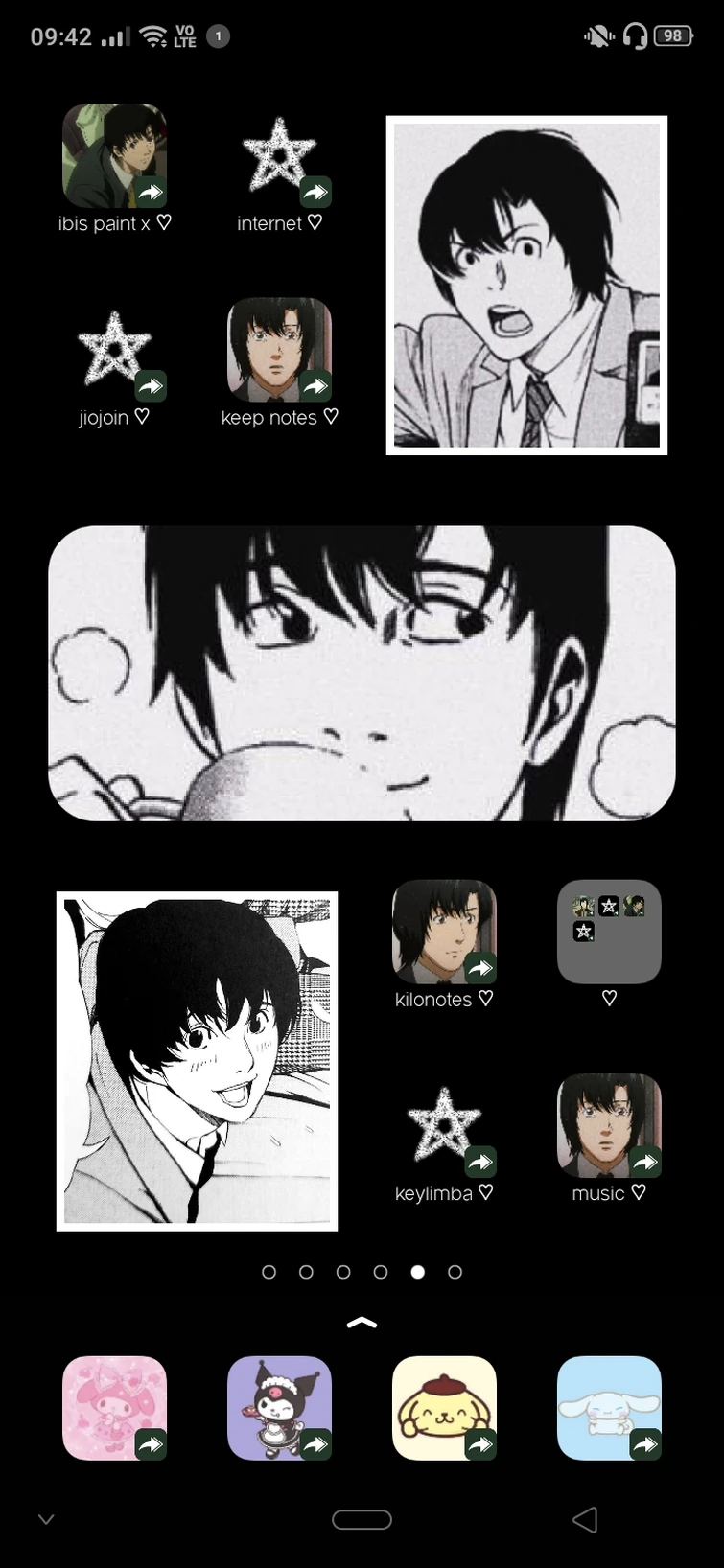 My lock screen + pages of my homescreen even tho nobody asked | Fandom