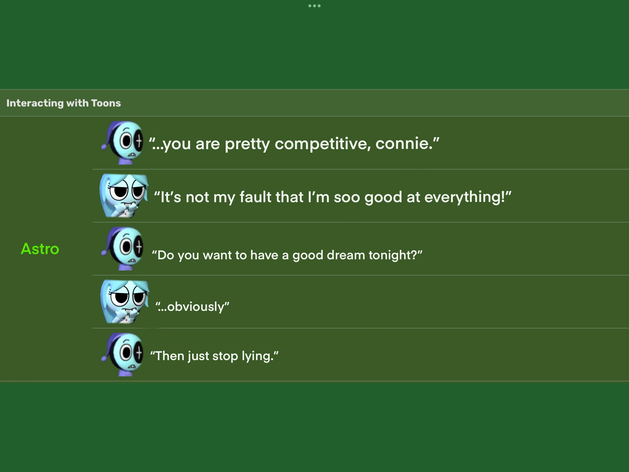 Fanmade Connie conversations | Fandom