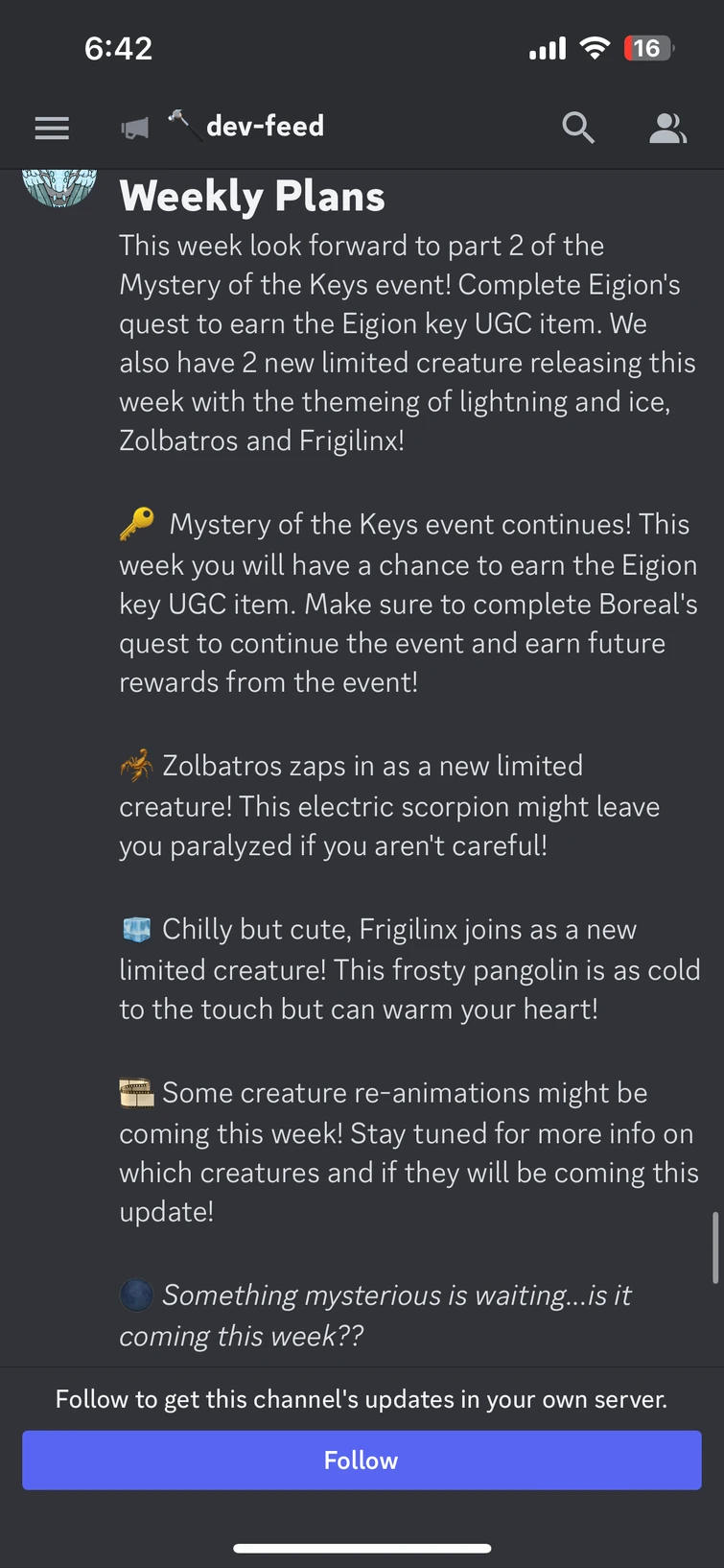 Weekly plans | Fandom