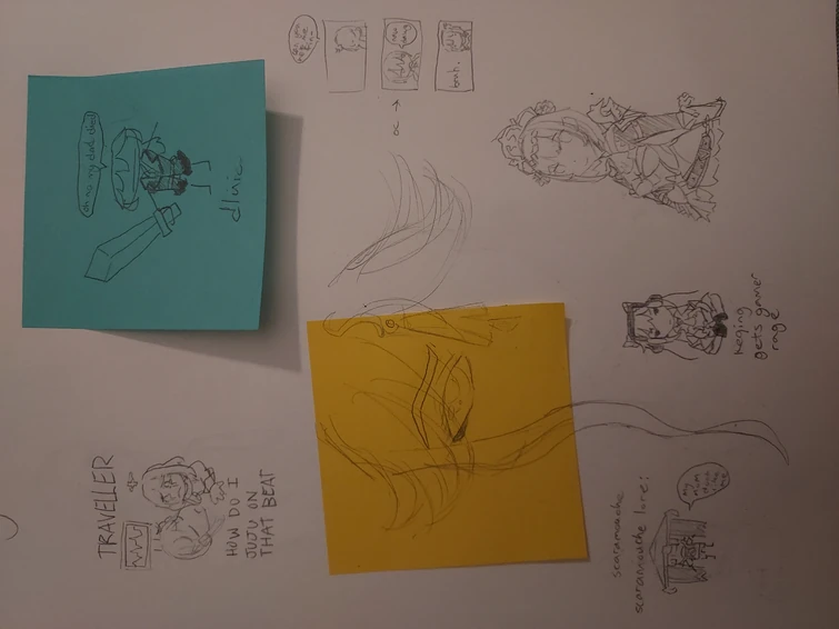 sketches ajwjwjqjn meow | Fandom