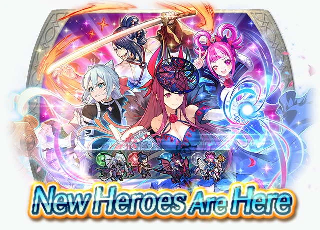 New Heroes Summoning Event - Attuned Ivy & Rearmed Hortensia ...
