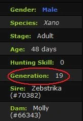 Generation | Felisfire Wiki | Fandom