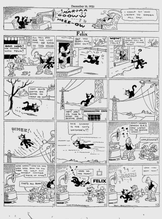 1923 comic strips | Felix The Cat Wiki | Fandom