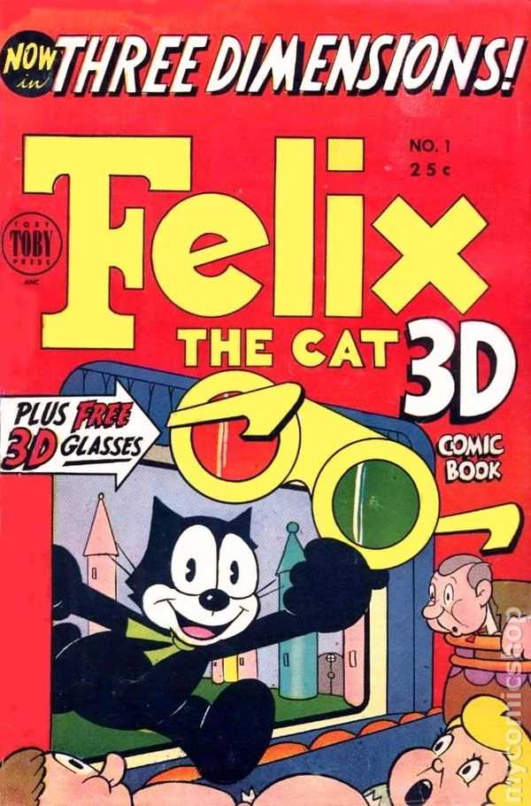Felix the Cat 3D Comic Book | Felix The Cat Wiki | Fandom