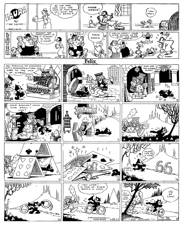1928 comic strips | Felix The Cat Wiki | Fandom