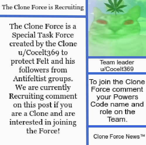 The Clone Force | Felt389 Wiki | Fandom