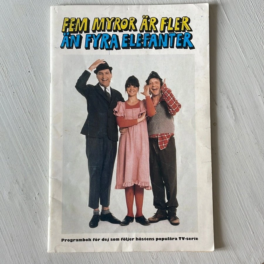 Fem Myror är Fler Än Fyra Elefanter (Book) | Fem Myror är fler än Fyra ...