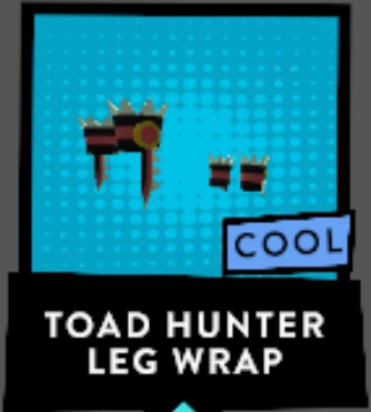 Toad Hunter Leg Wrap | Feral Wildworks Wiki | Fandom