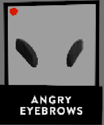 Angry Eyebrows Png
