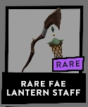 Rare Fae Lantern Staff | Feral Wiki | Fandom