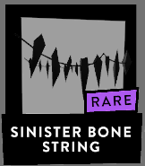 Rare Sinister Bone String | Feral Wiki | Fandom