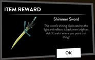 Shimmer Sword | Feral Wiki | Fandom