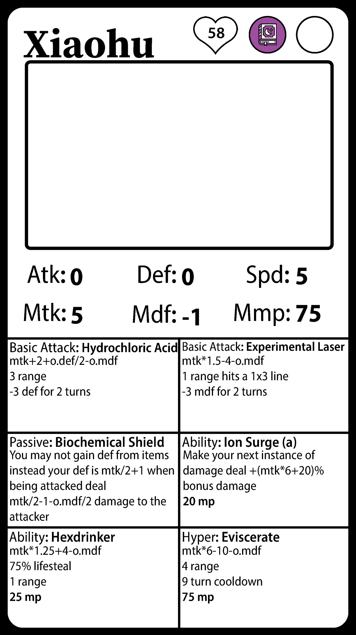 Xiaohu | Ferion And Balanced Wiki | Fandom