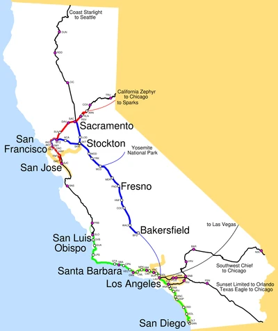 Amtrak California | Ferropedia | Fandom