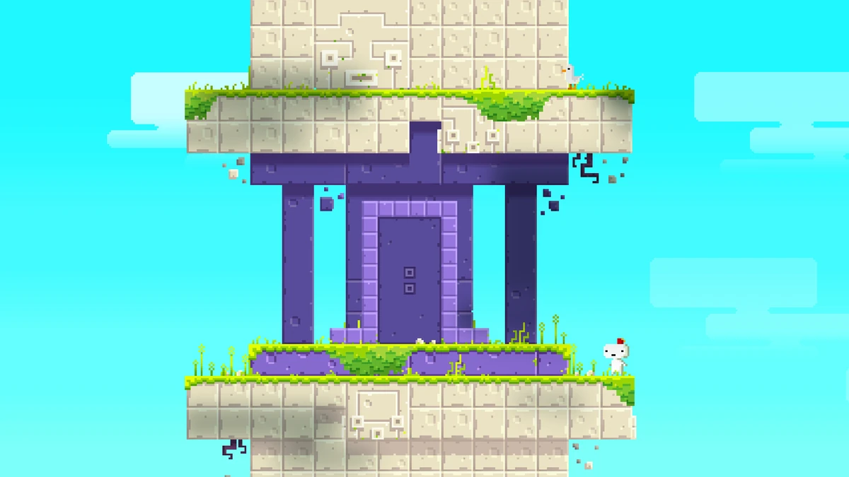 Outer Village Tower | FEZ Game Wiki | Fandom