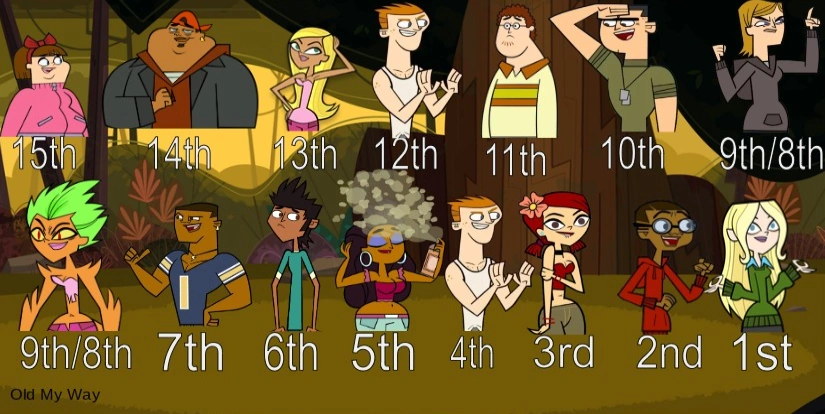 Total Drama Revenge of the Island My Way (Old Version and New Version ...