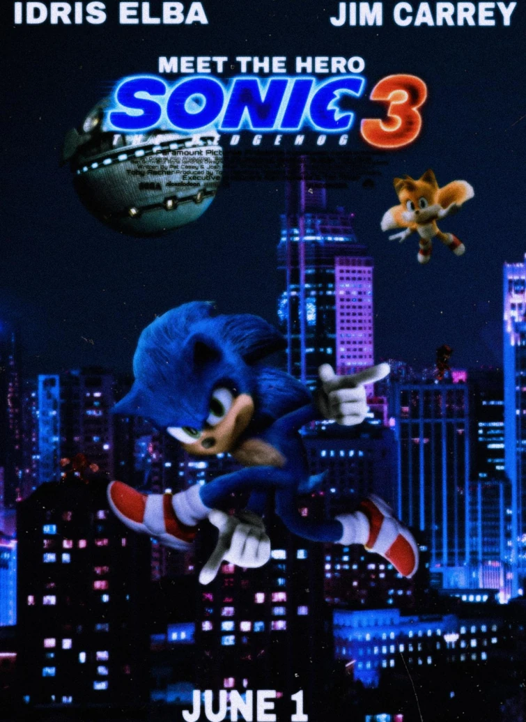 Sonic The Hedgehog 3 Poster! | Fandom