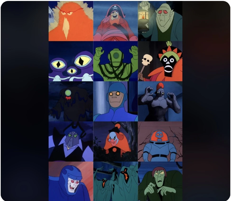 Ghosts and Monsters from Scooby Doo | Fandom