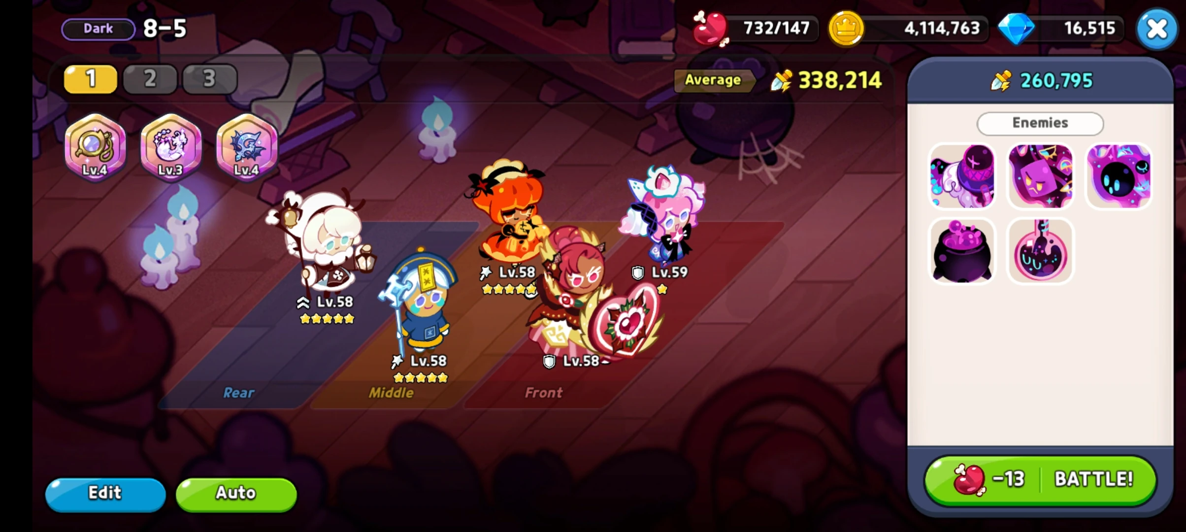 Hi, which cookie should I change? I'm stuck at 11-27 😭 I play on dark ...