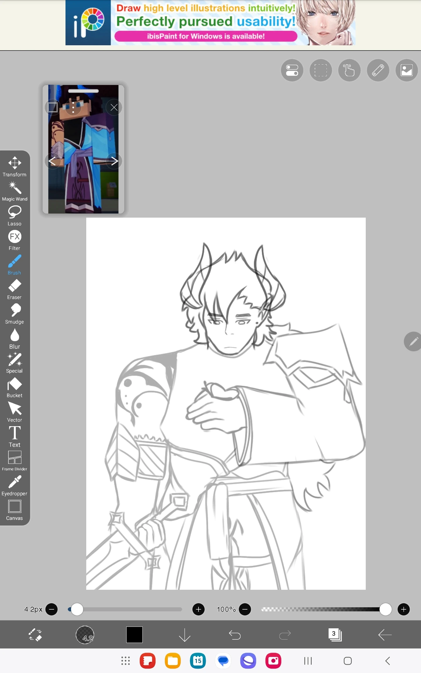 Back! And turns out I'm doing AU art! | Fandom