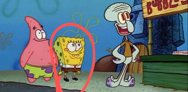Why is SpongeBob big in this screenshot from Bubblestand! | Fandom