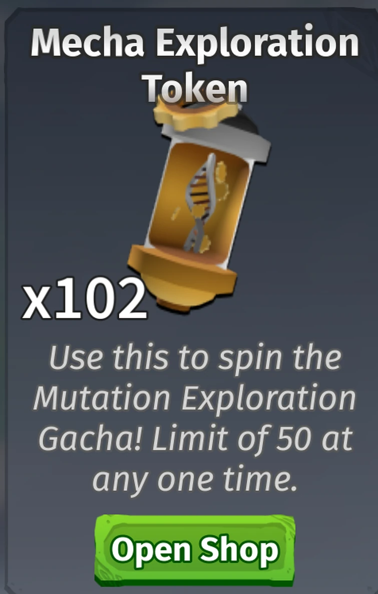 i have hit 102 mecha tokens, you know what that means? | Fandom