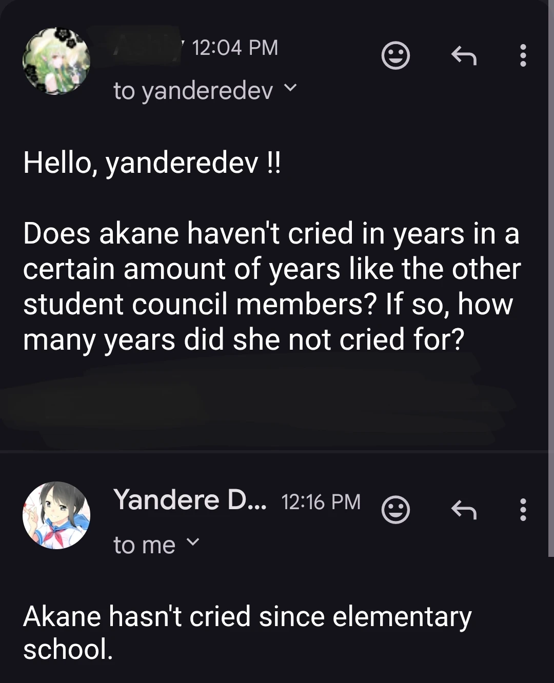 Unfortunately a vague answer, please, someone add this. | Fandom