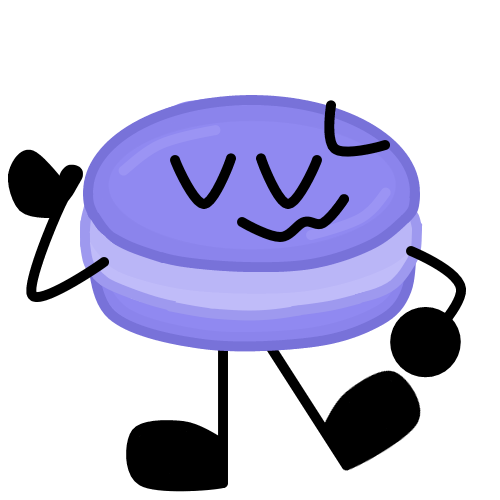 i have fun drawing macaron always posing like a diva for some reason ...