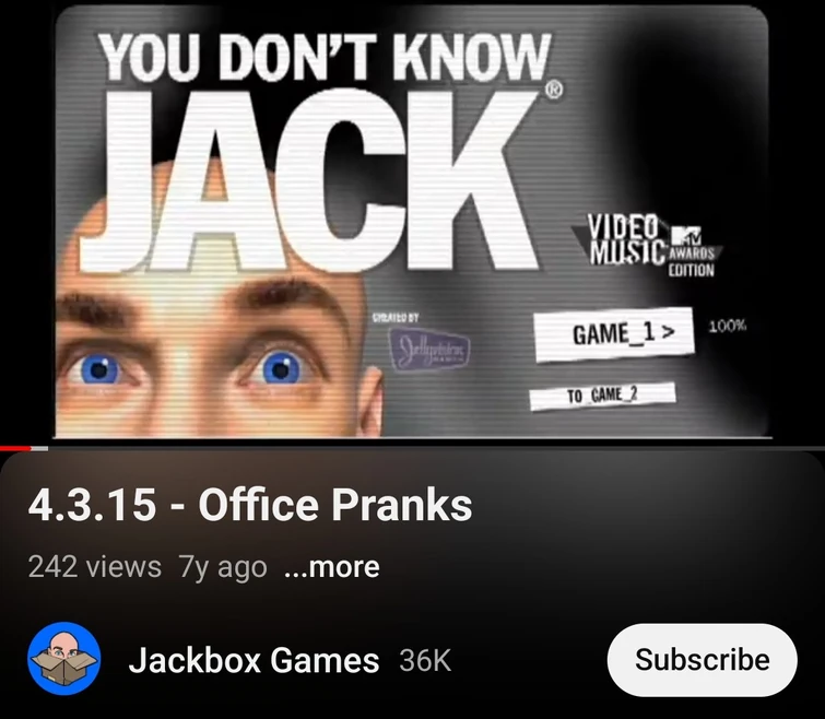 MTV You Don't Know Jack | Fandom