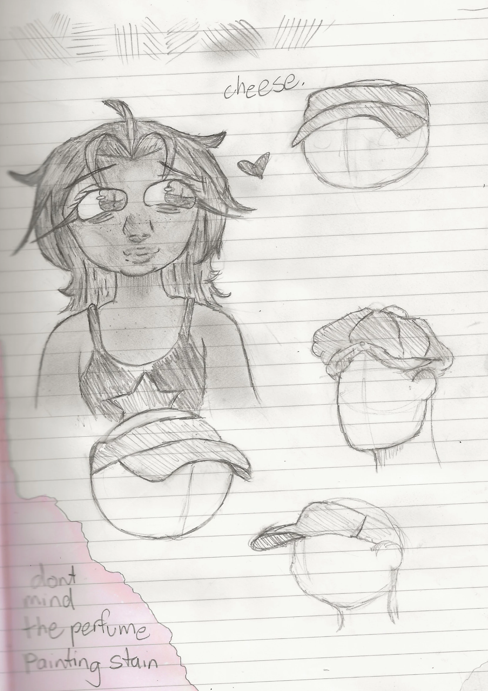 hat practice but i got distracted and drew a bland ahh portrait | Fandom