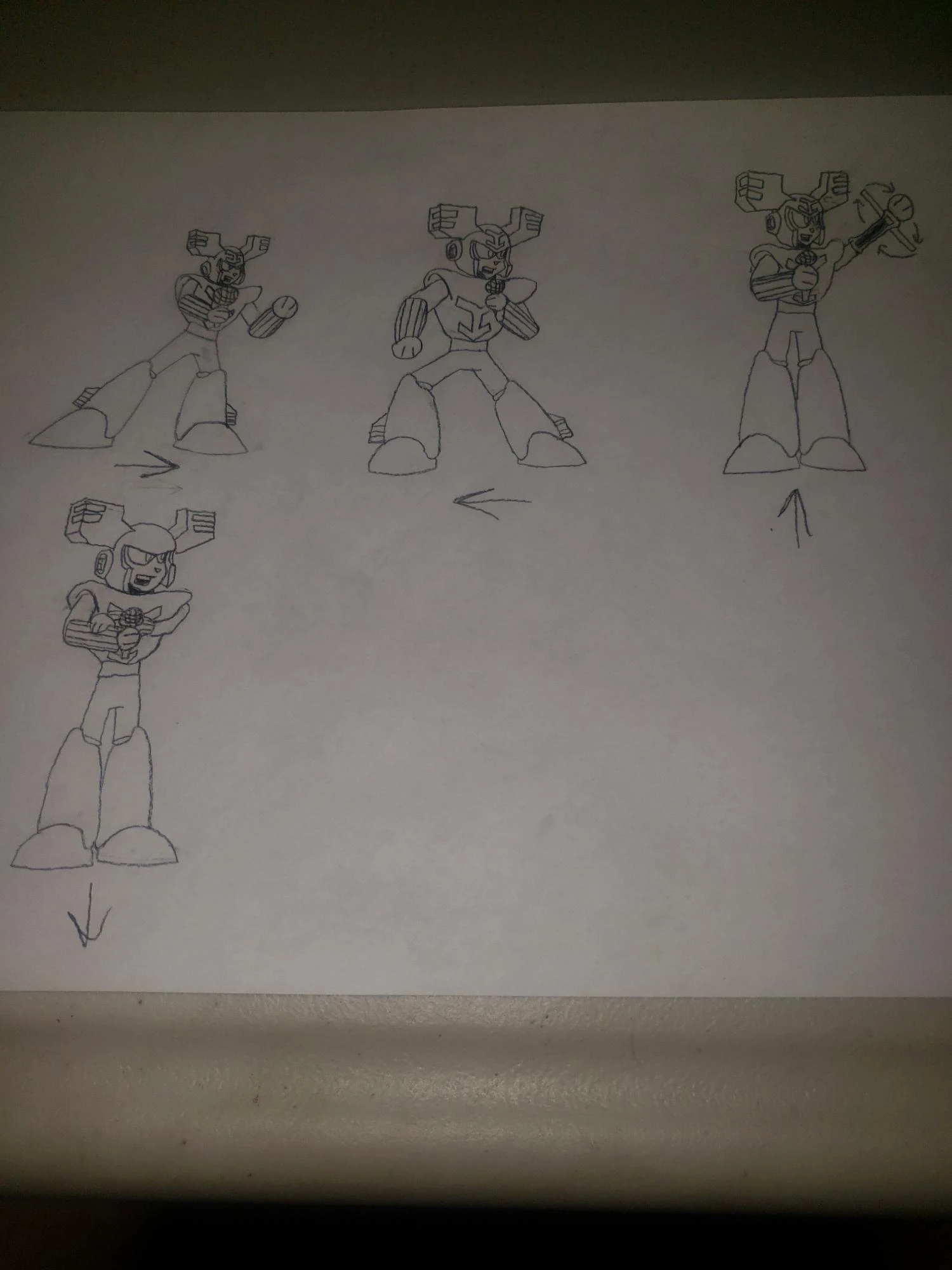 Megaman Fnf Mod character voices and note pose concept art | Fandom