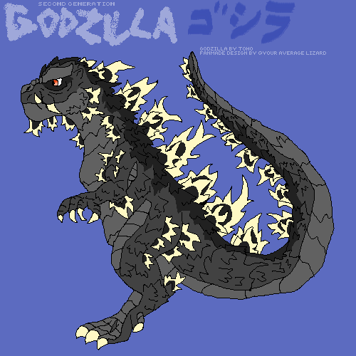 Fanmade Godzilla Design by me! | Fandom