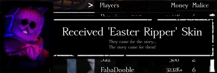 every new limited skin in the Easter update (+ descriptions) | Fandom