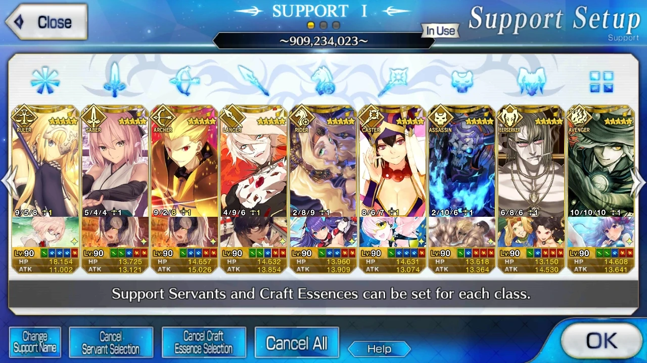 Finally after more than 1 year play fgo.All 5 star servant complete!!! | Fandom