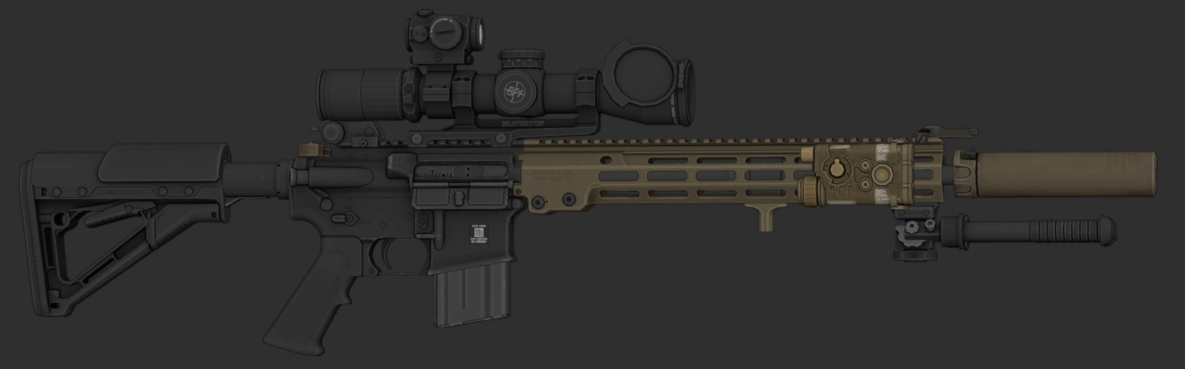 20 round USGI magazine & BT46-LW17 PSR bipod | Fandom