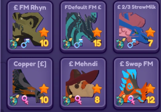 Inventory Trading // Ask for info on dragons | Fandom