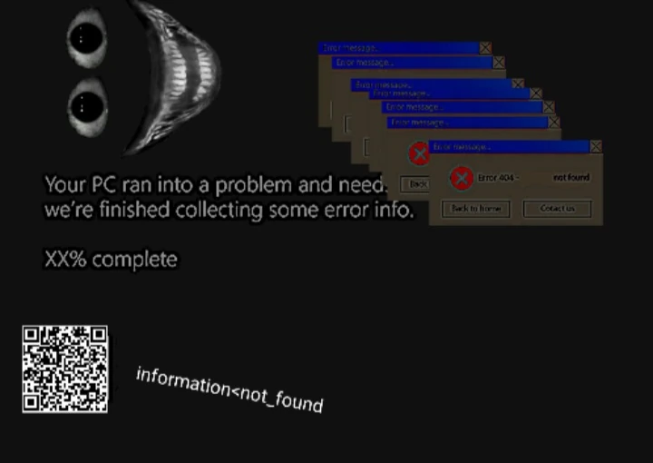 The gray screen of weirdcore. | Fandom
