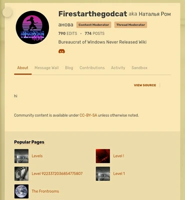 Do you remember user, content and thread moderator Firestarthegodcat? | Fandom