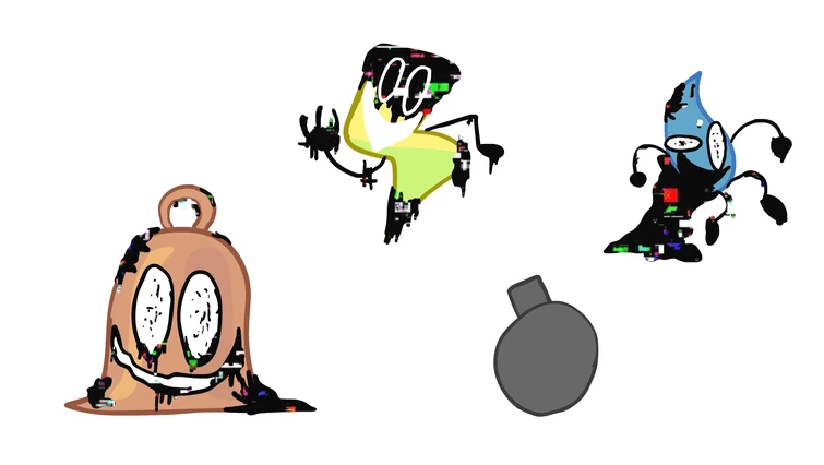 More pibby bfb/bfdi drawings. Yeah. Cry about it. | Fandom