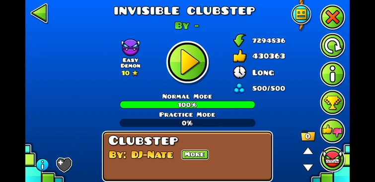 Clubstep and Invisible Clubstep complete. | Fandom