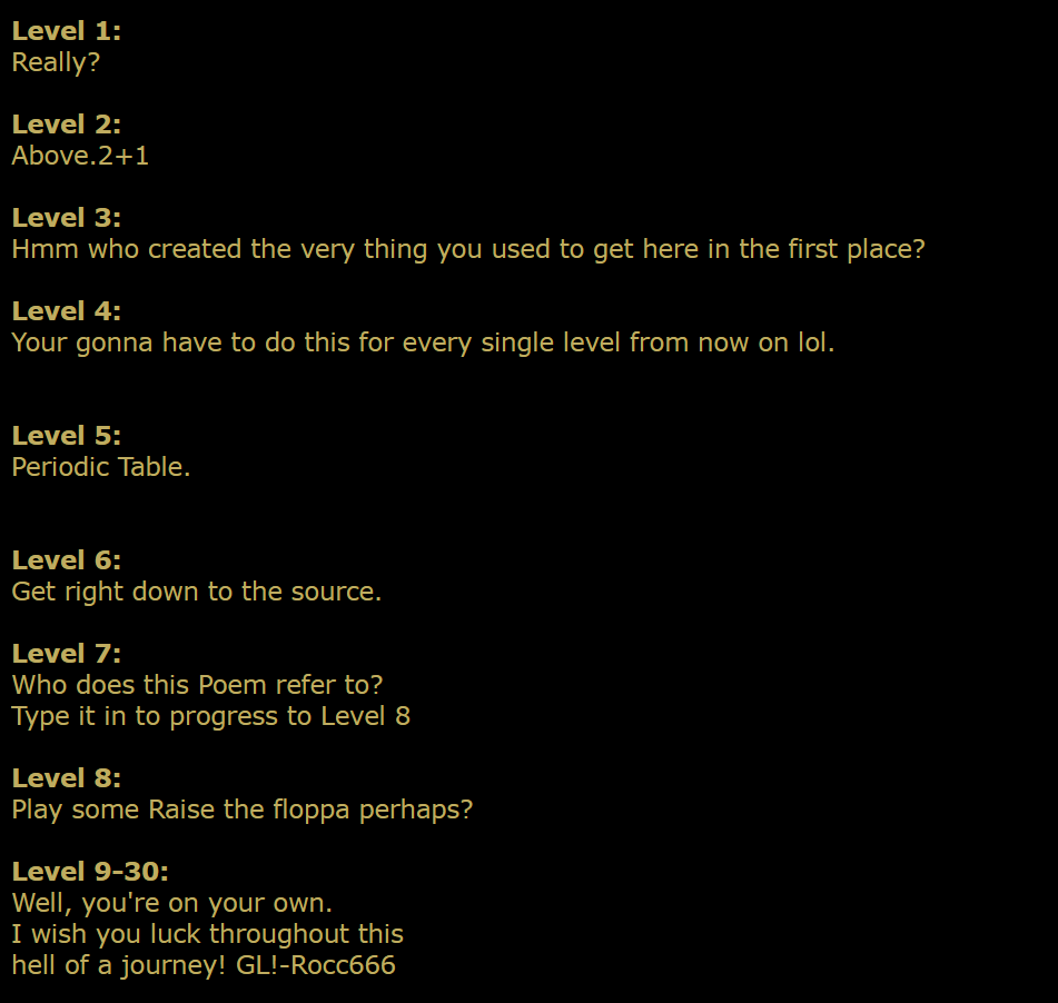 Done the hints :) | Fandom