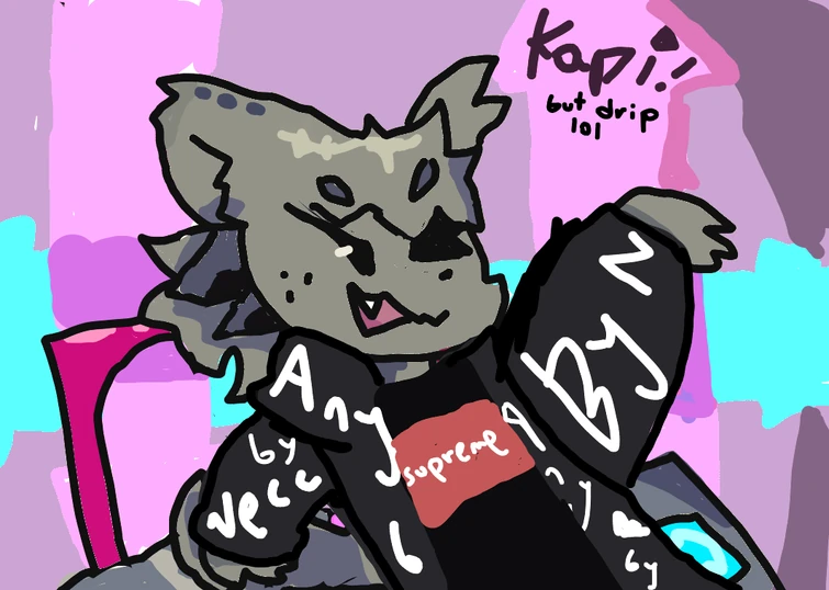 never knew kapi had drip lol (art by me) | Fandom