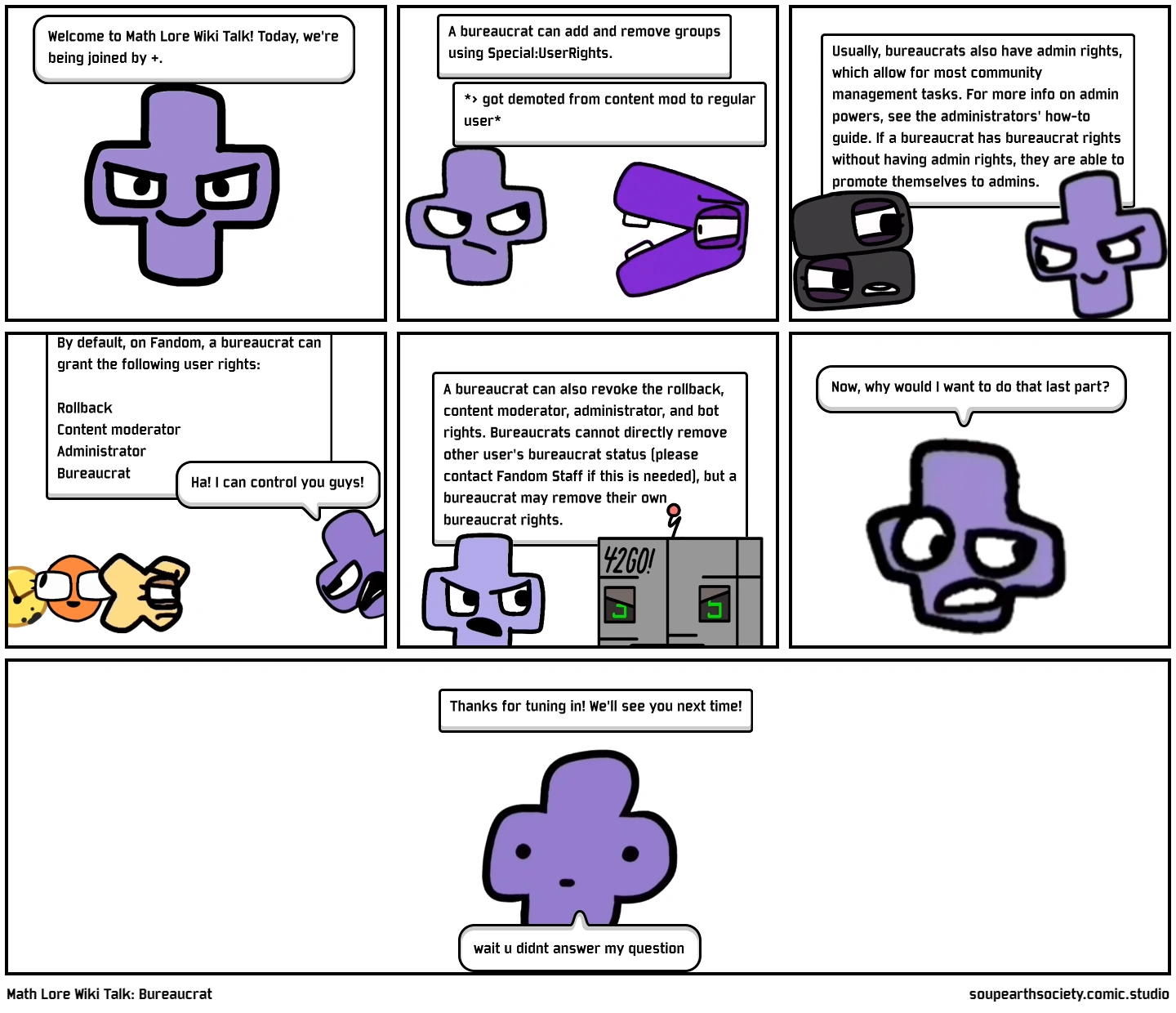 Math Lore Wiki Talk: Bureaucrat | Fandom
