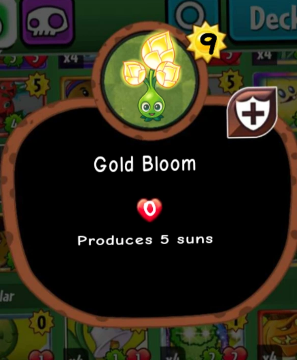 Gold bloom pvzh | Fandom